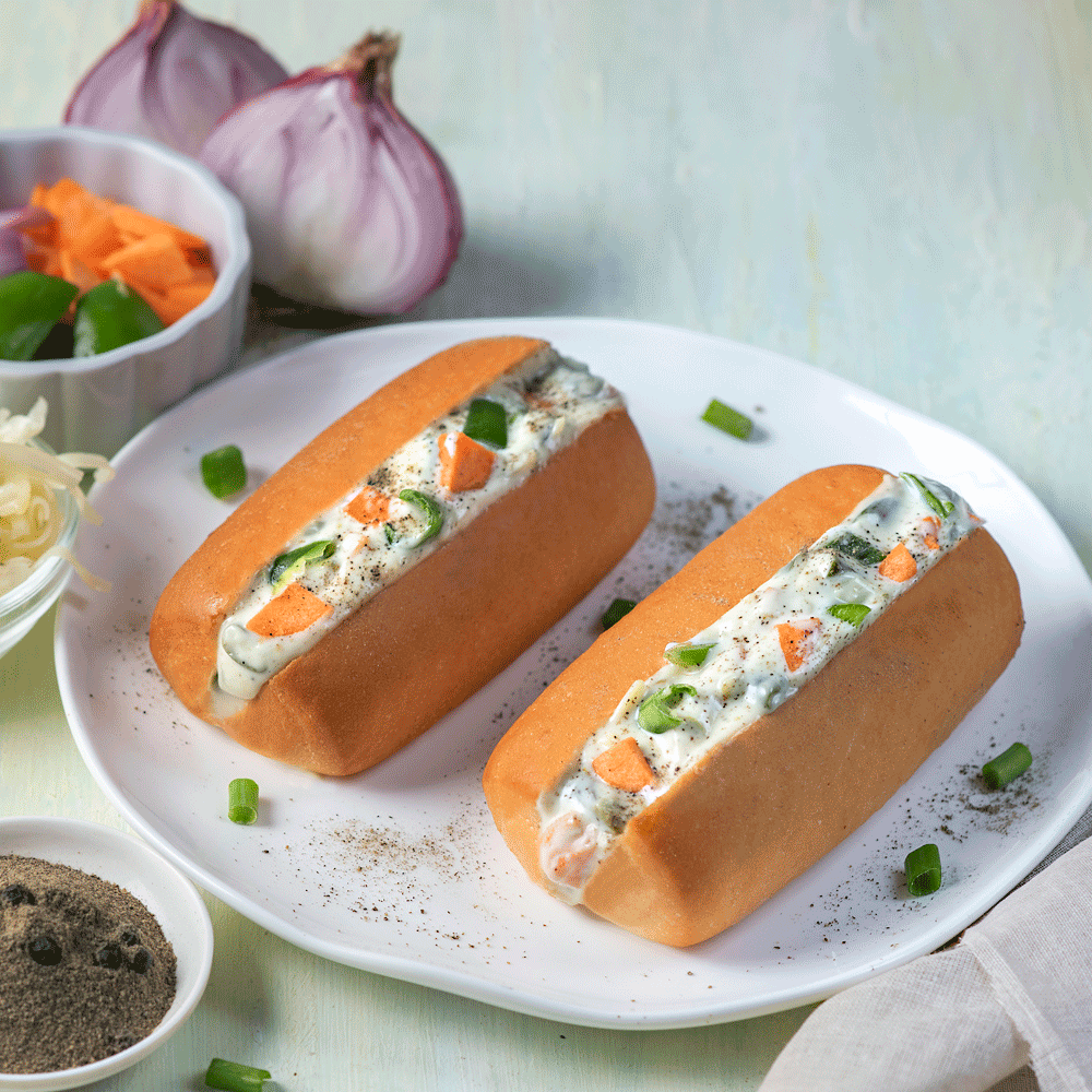 Pepper Veg. Mayonnaise Roll