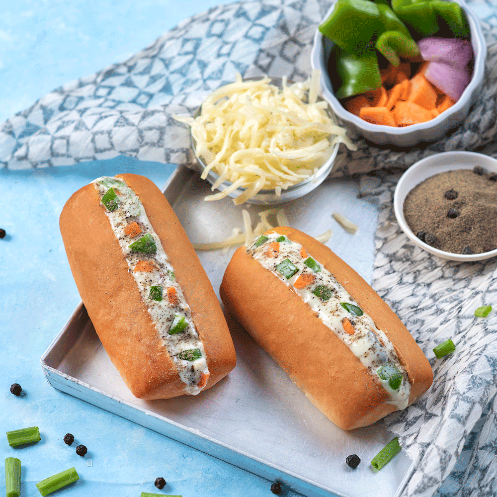 Pepper Veg. Mayonnaise Roll